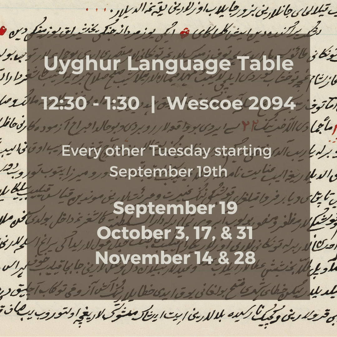 Language Tables | Center for East Asian Studies